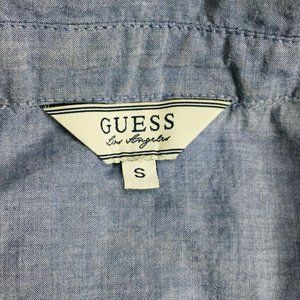 Guess | Tops | Rare Guess Embroidered Crochet Buttondown Shirt | Poshmark